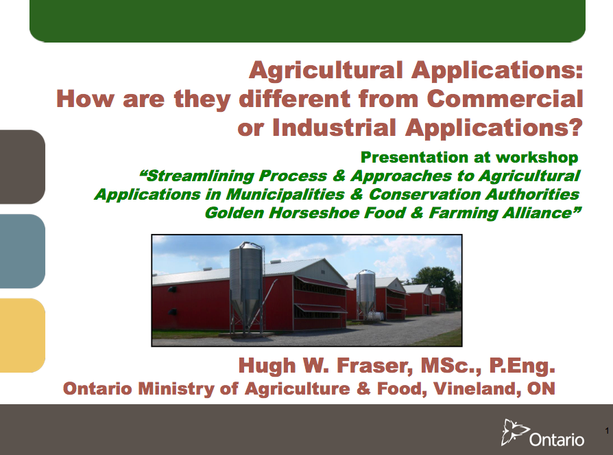 Streamlining Agricultural Applications in Municipalities and ...