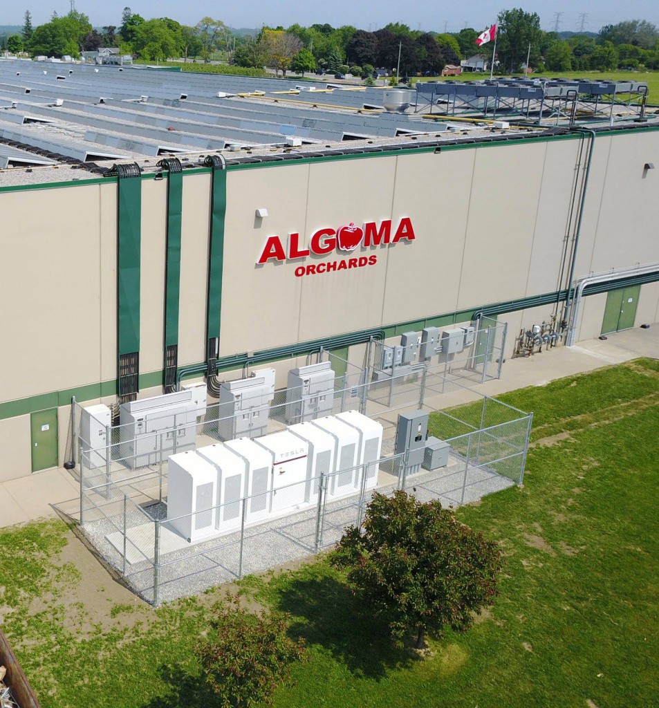 Algoma Orchards Installs Battery Energy Storage System to Save Power ...